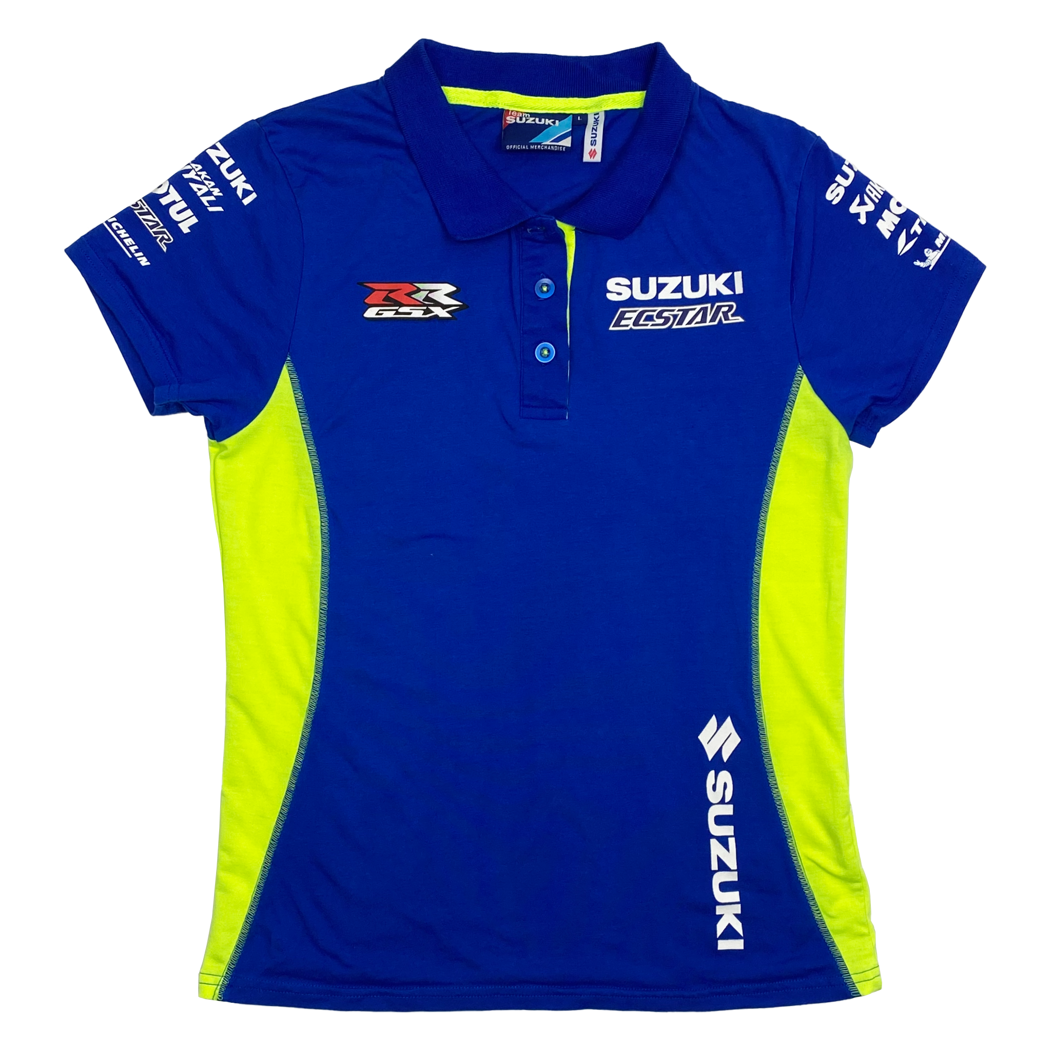 Ecstar Suzuki MotoGP Polo Shirt | Women's Large – Students of the Game